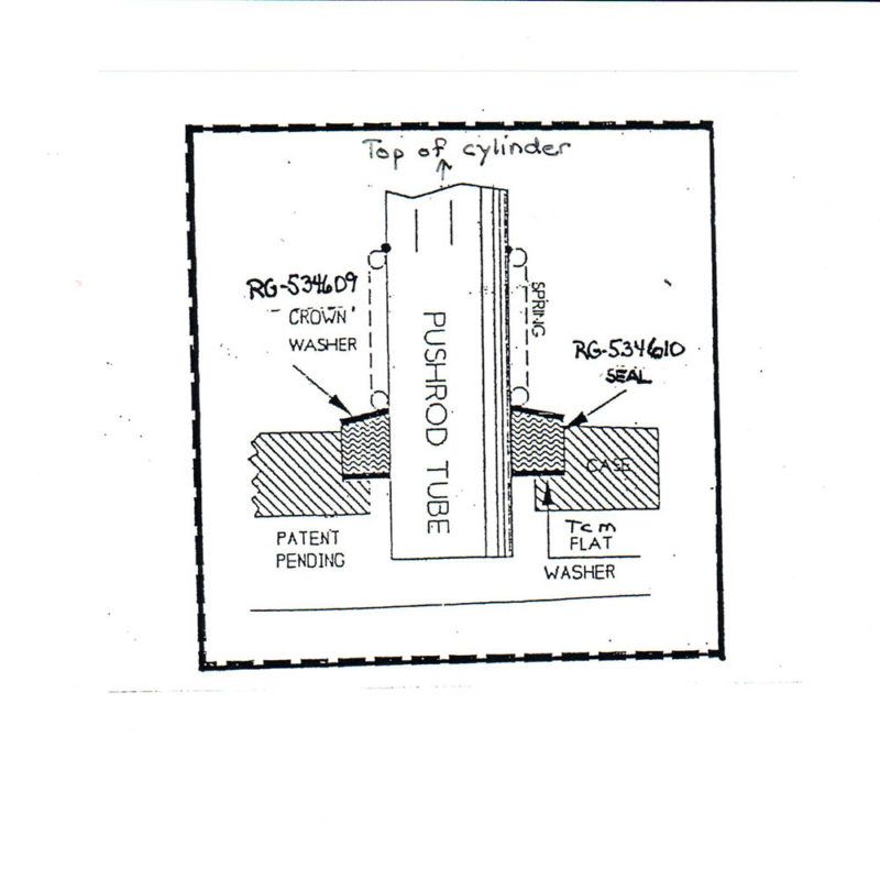 Pushrod Tube Seal Kit for Continental – IO-346; O,IO,TSIO-470; IO,TSIO ...